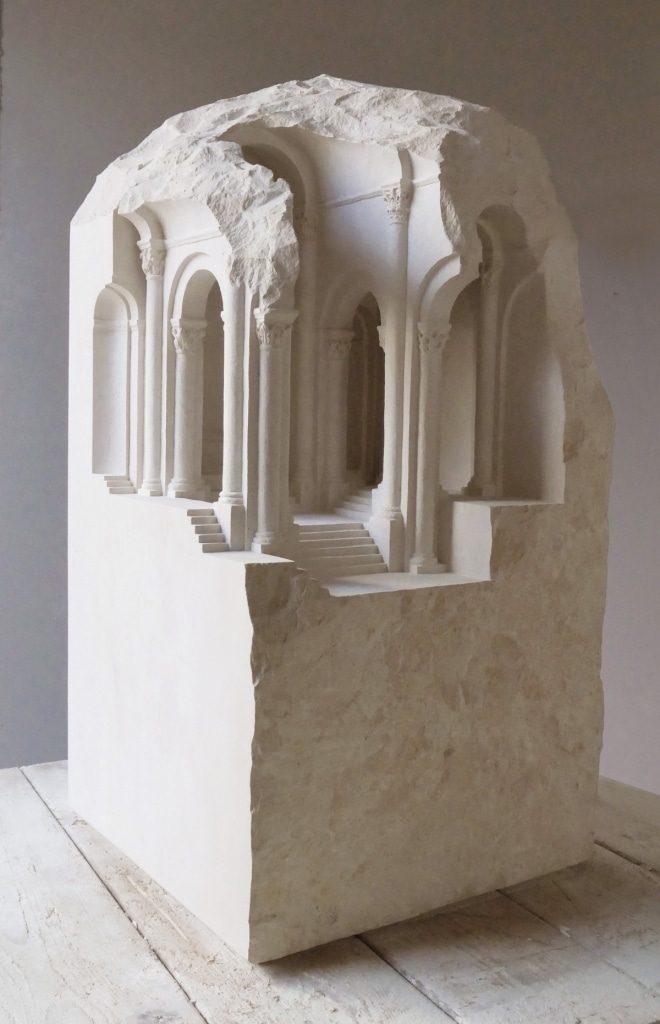 Matthew Simmonds Creates Marble Models and Architectural Sculptures