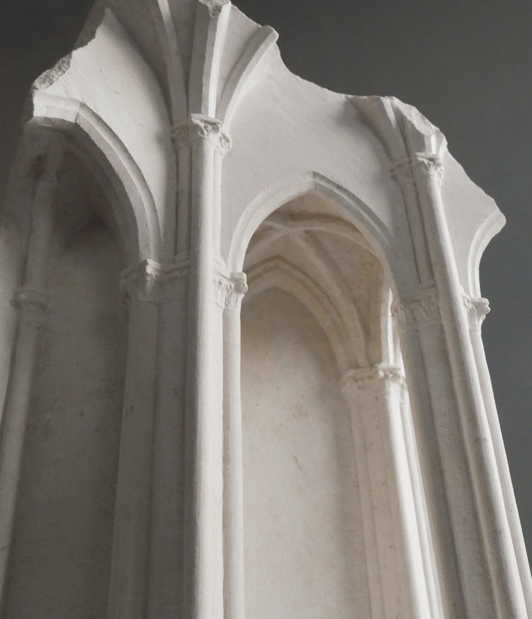 Matthew Simmonds Creates Marble Models and Architectural Sculptures
