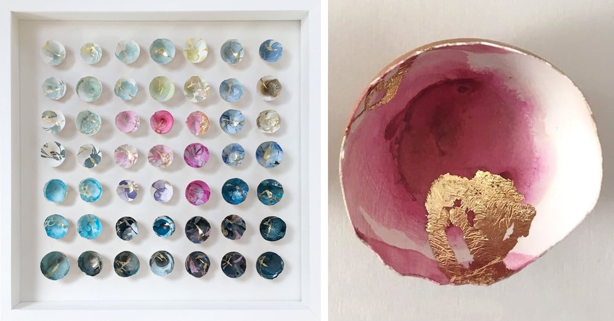 Kintsugi Eggshells by Elisa Sheehan Highlight the Beauty of Imperfection