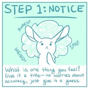 Mental Health Comic Shares How Mindfulness Can Help in Everyday Life