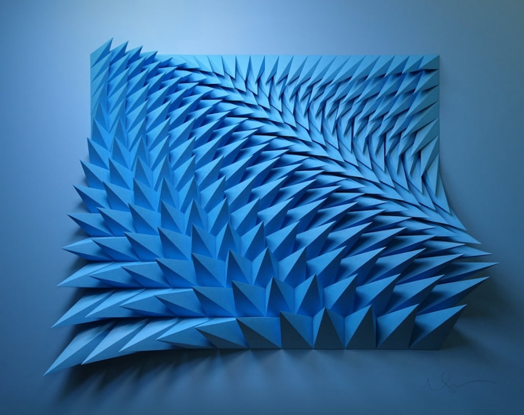 Artist Crafts Incredible Three-Dimensional Paper Sculptures by Hand