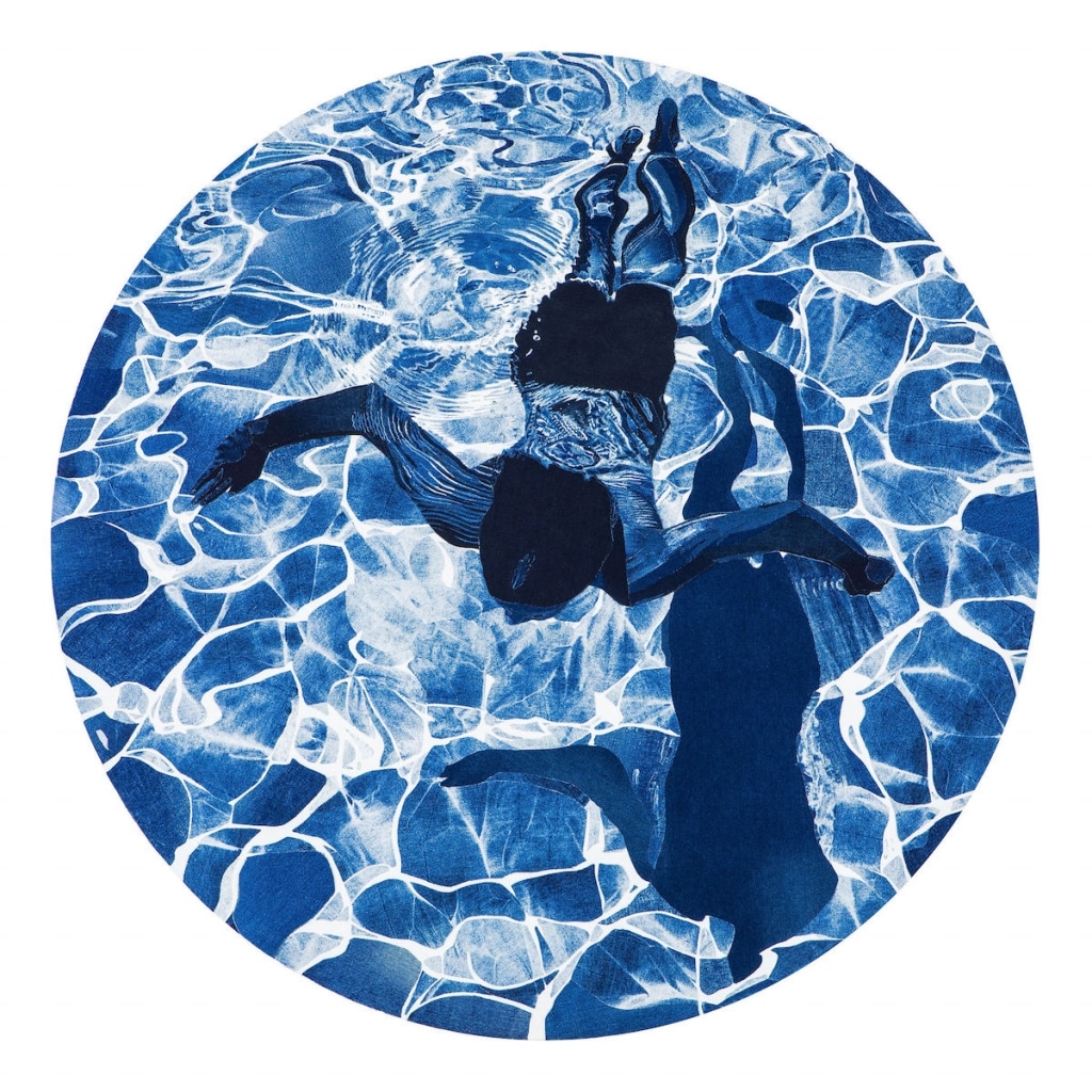 Artist Uses Only Jeans to Recreate Hotel California as Denim Art