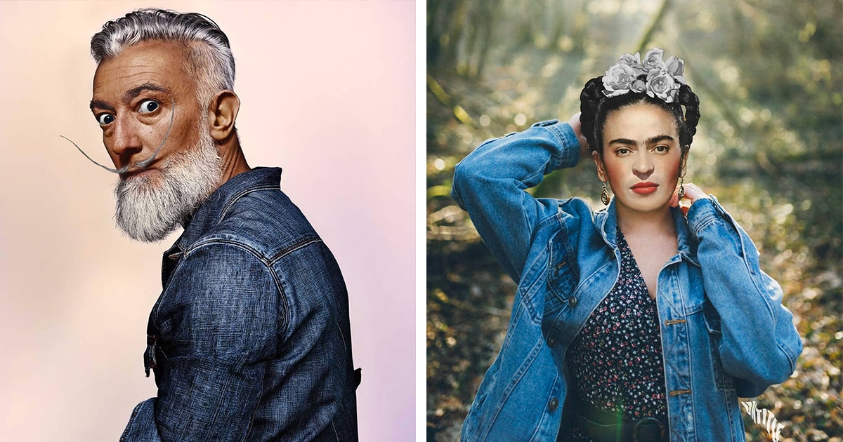 Artist Reimagines Famous Artists as Modern-Day Urbanites