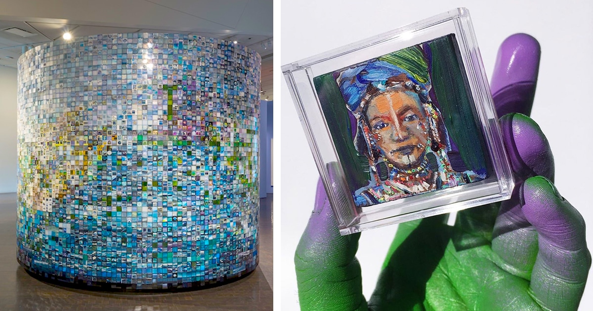 Generous Artist GIves 10,000 Unique Artworks Away for Free