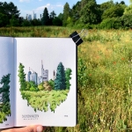 Artist Captures Europe's Charming Cityscapes with Watercolor and Ink