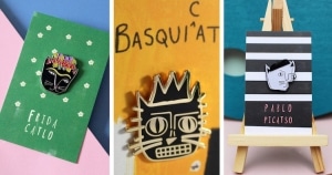 Cat Artist Pins Reimagine Famous Artists as Avant-Garde Felines