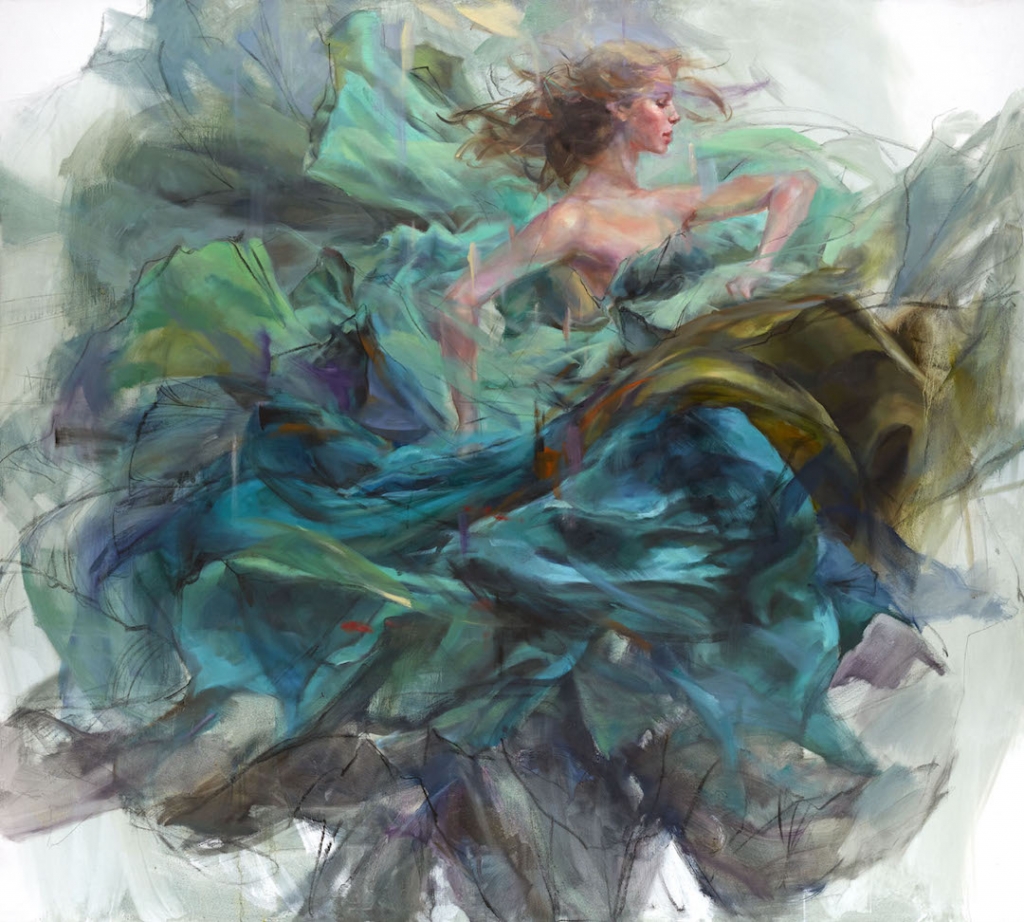 Modern Romanticism Paintings Capture the Elegance of the Female Form
