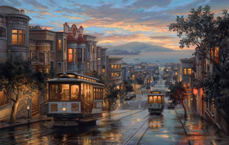 San Francisco Paintings Capture the Beauty of the "City by the Bay"