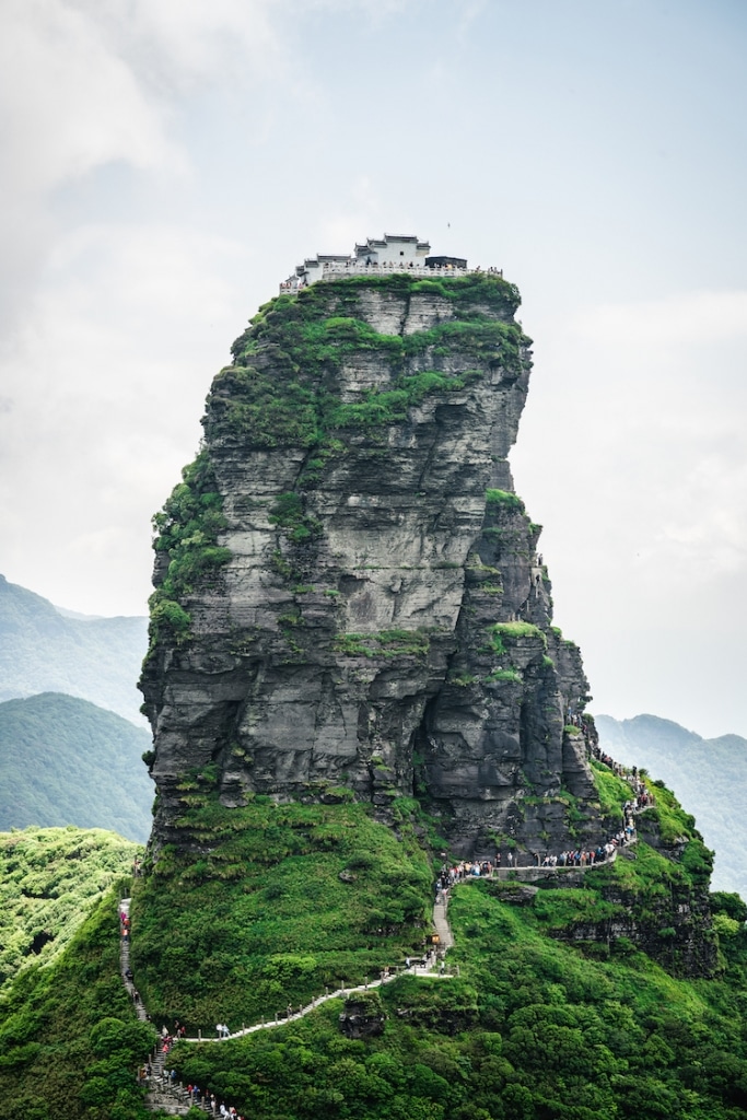 Climb Nearly 9,000 Steps to Take in the Glory of Mount Fanjing in China