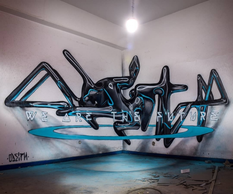 Graffiti Artist Odeith Creates Mindblowing Illusion of School Bus