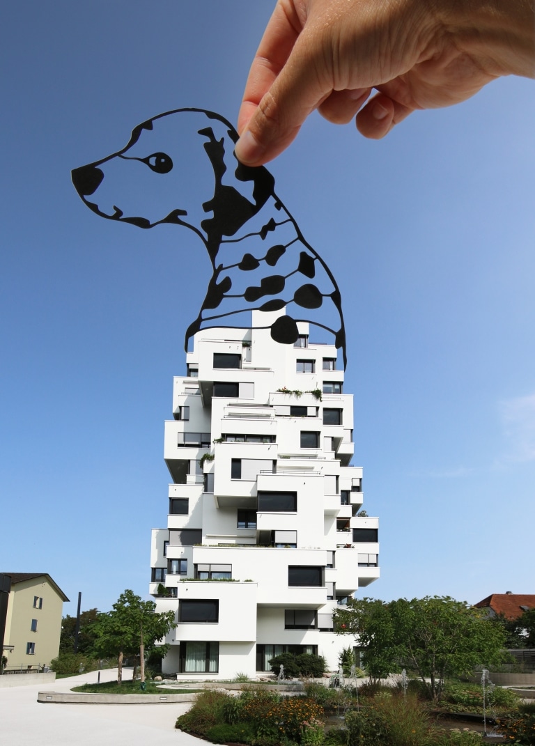 Artist Playfully Transforms Famous Landmarks with Paper Cutting Art