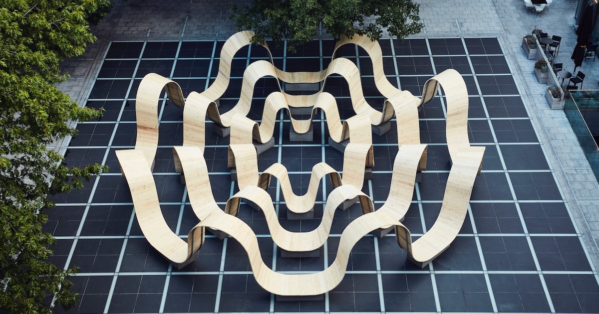 Paul Cocksedge Transforms Public Square for London Design Festival