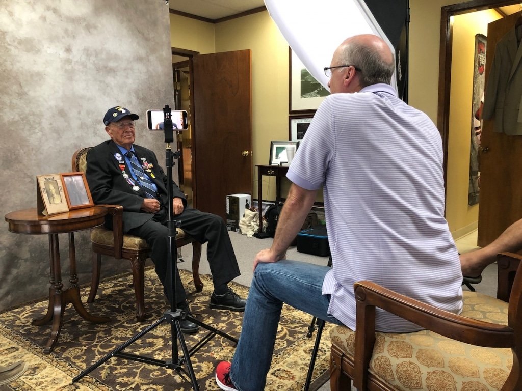 Estos retratos inmortalizan a los veteranos de la Segunda Guerra Mundial