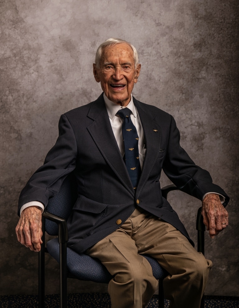 Estos retratos inmortalizan a los veteranos de la Segunda Guerra Mundial