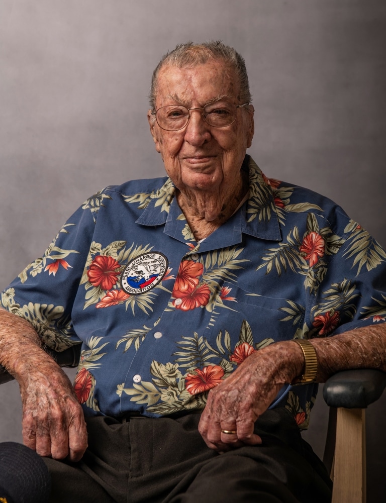 Estos retratos inmortalizan a los veteranos de la Segunda Guerra Mundial