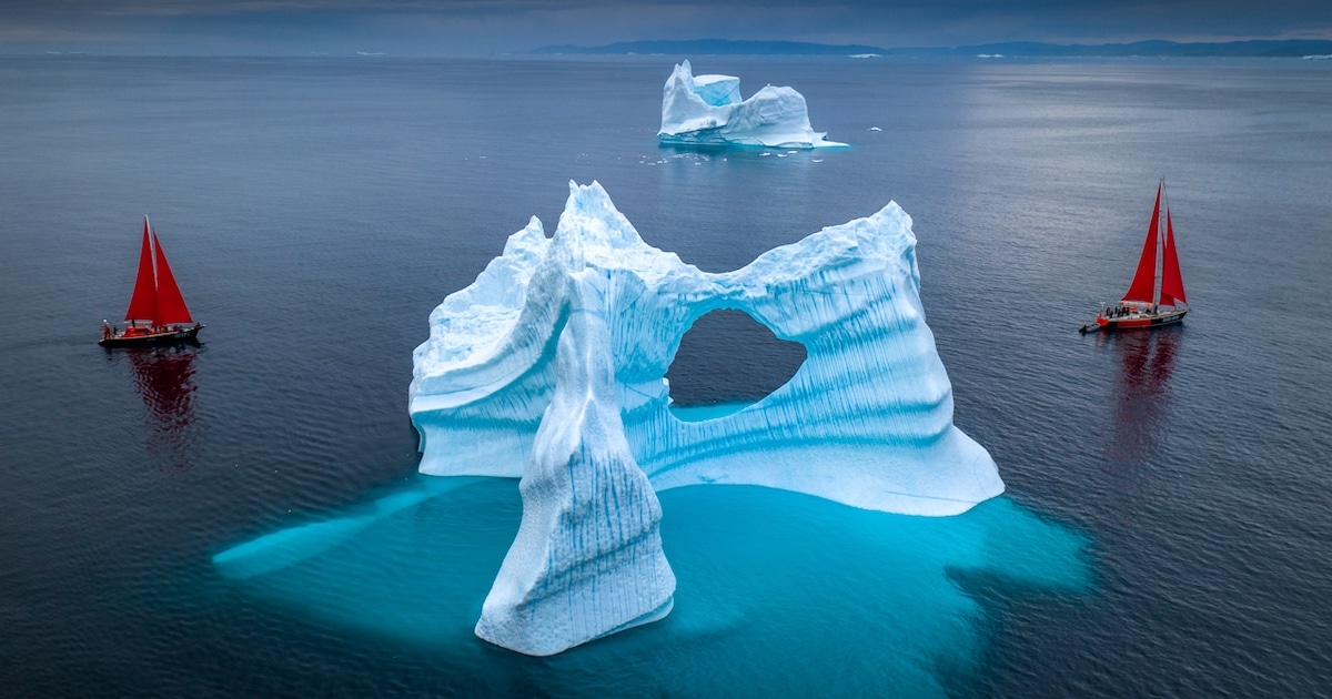 Landscape Photographer's Incredible Photos of Greenland by Water