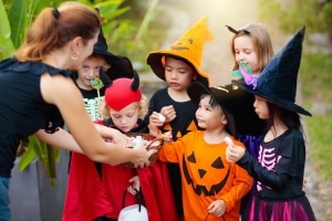 Mom Spreads Autism Awareness with Her Son's Blue Halloween Bucket