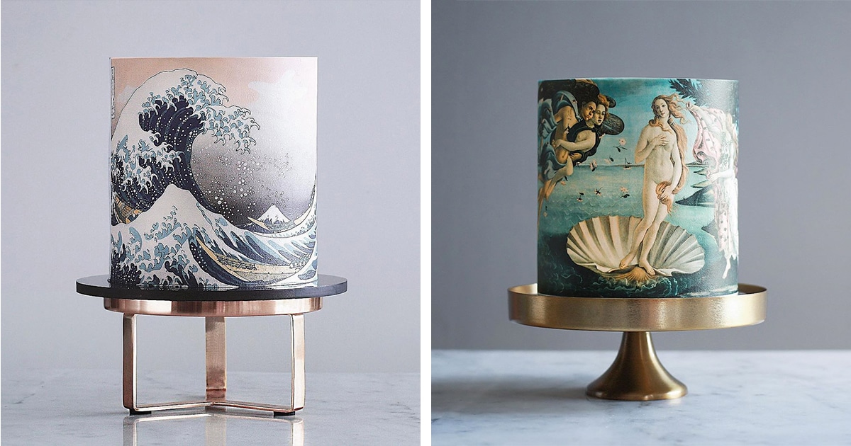 Incredible Fine Art-Inspired Cakes Look Like They Belong in a Museum