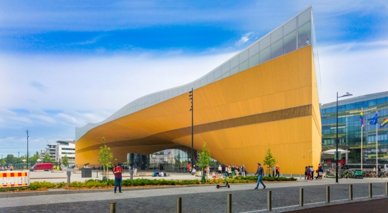 Finland's Civic Library is a Cultural Center for the 21st Century