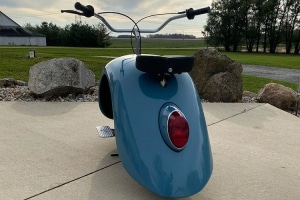 Designer Transforms Vintage VW Bug Into Cute Minibike