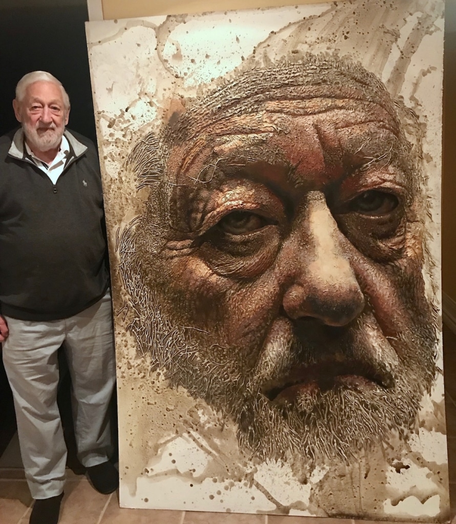 Michael Goodson's Large Format Paintings Capture Textured Details