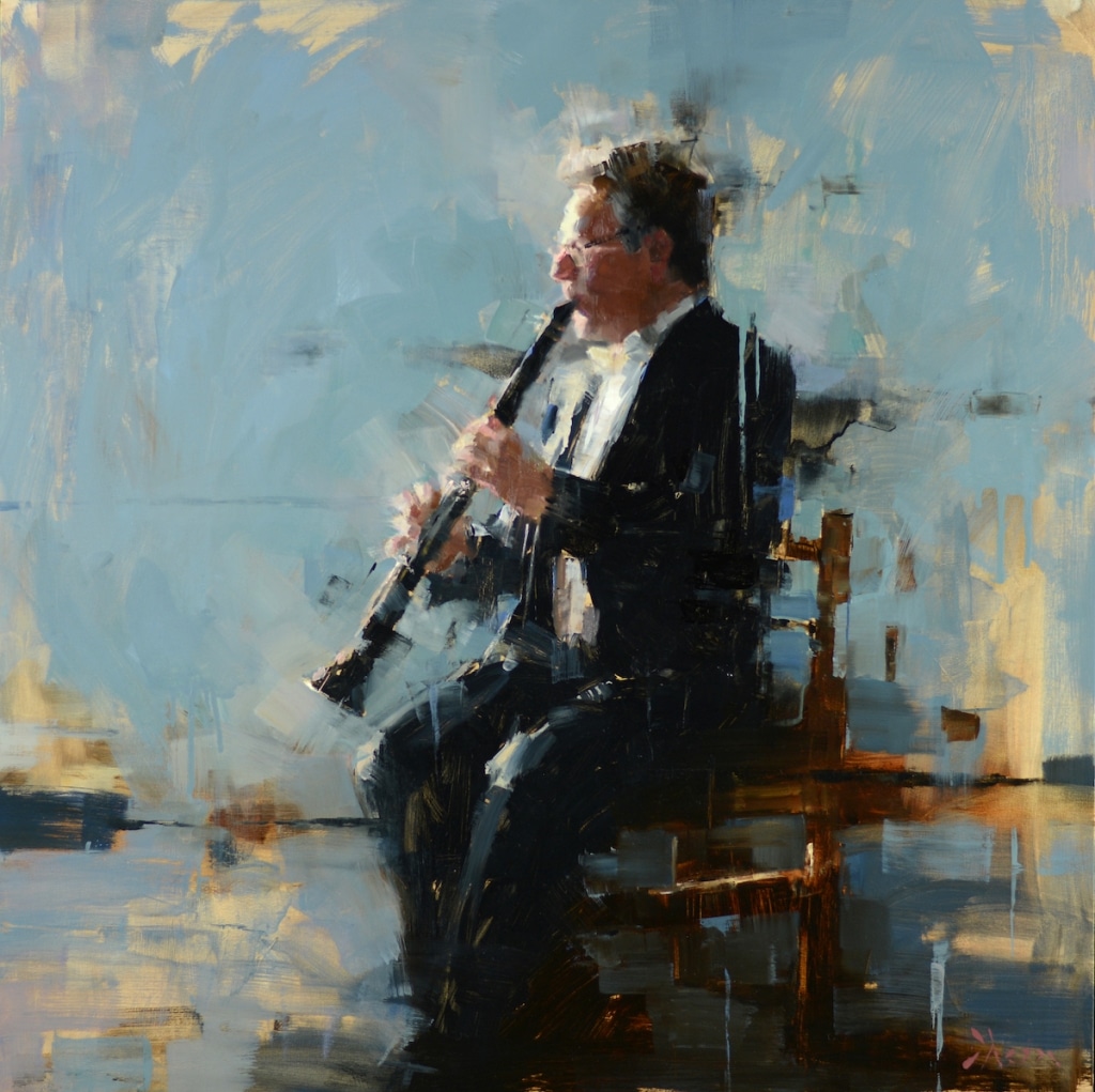 Expressive Oil Paintings Capture the Energy of Cities and People