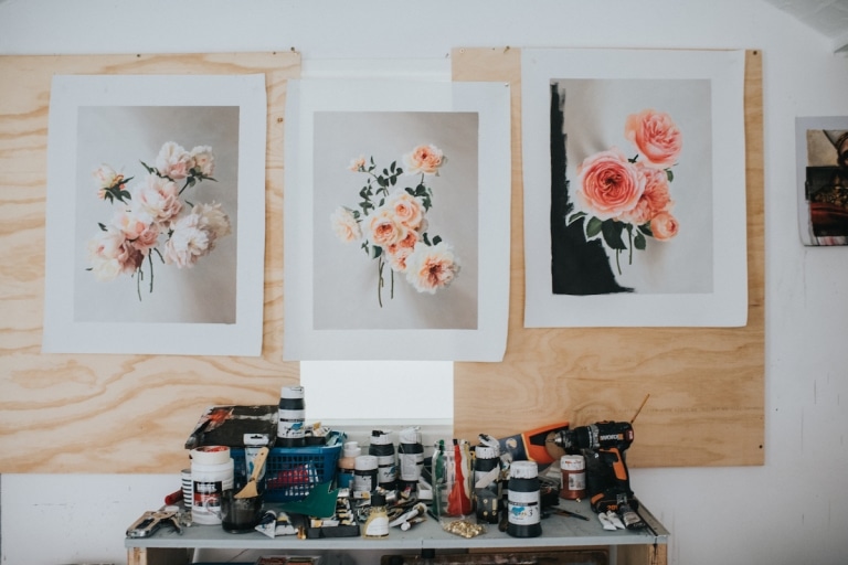 El artista Ted Pim crea inquietantes pinturas de inspiración barroca