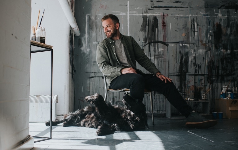 El artista Ted Pim crea inquietantes pinturas de inspiración barroca