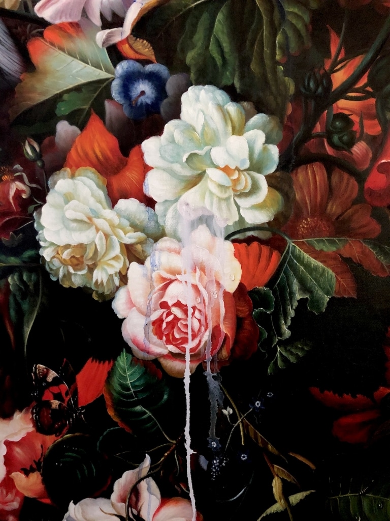 El artista Ted Pim crea inquietantes pinturas de inspiración barroca