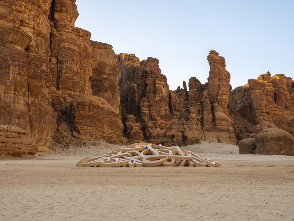 14 Artists Transform Saudi Arabian Desert Into Contemporary Art Oasis