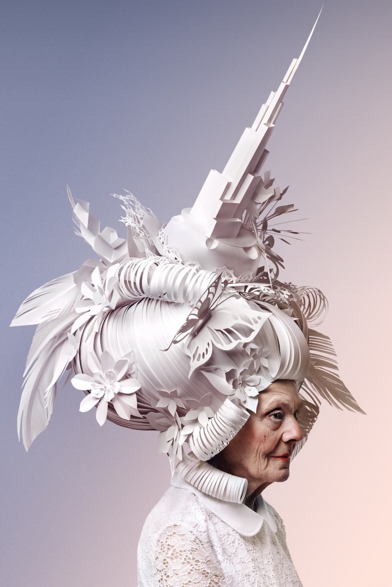 Artist Duo Create Elaborate Baroque-Inspired Wigs Made of Paper