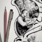 Artist "Dissects" People and Animals in Series of Striking Illustrations