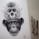 Artist "Dissects" People and Animals in Series of Striking Illustrations