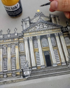 The Incredible Architectural Drawings of Self-Taught Artist Demi Lang