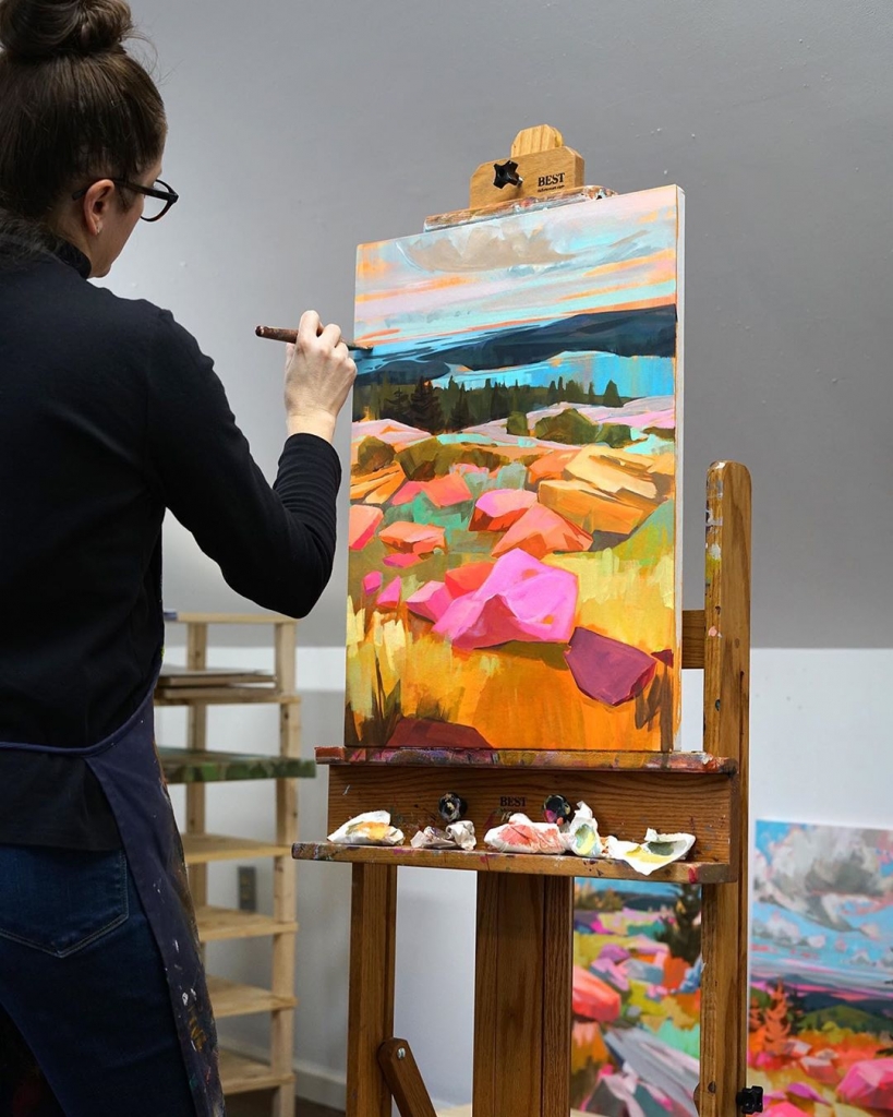 Colorful and Joyful Landscape Paintings of Jess Franks