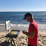 Coloridas pinturas al pastel capturan la belleza de los paisajes de EUA