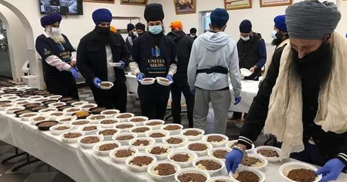 The NY Sikh Community Are Giving Meals to People Who Are Self-Isolated