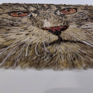 Esta artista crea retratos "ultrarrealistas" de animales con filigrana ...