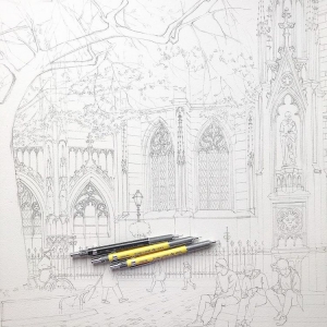 Incredible Watercolor Paintings of European Architecture by Eleanor Mill
