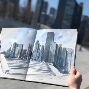 Incredible Watercolor Paintings of European Architecture by Eleanor Mill