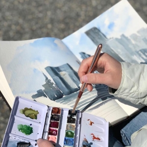 Incredible Watercolor Paintings of European Architecture by Eleanor Mill