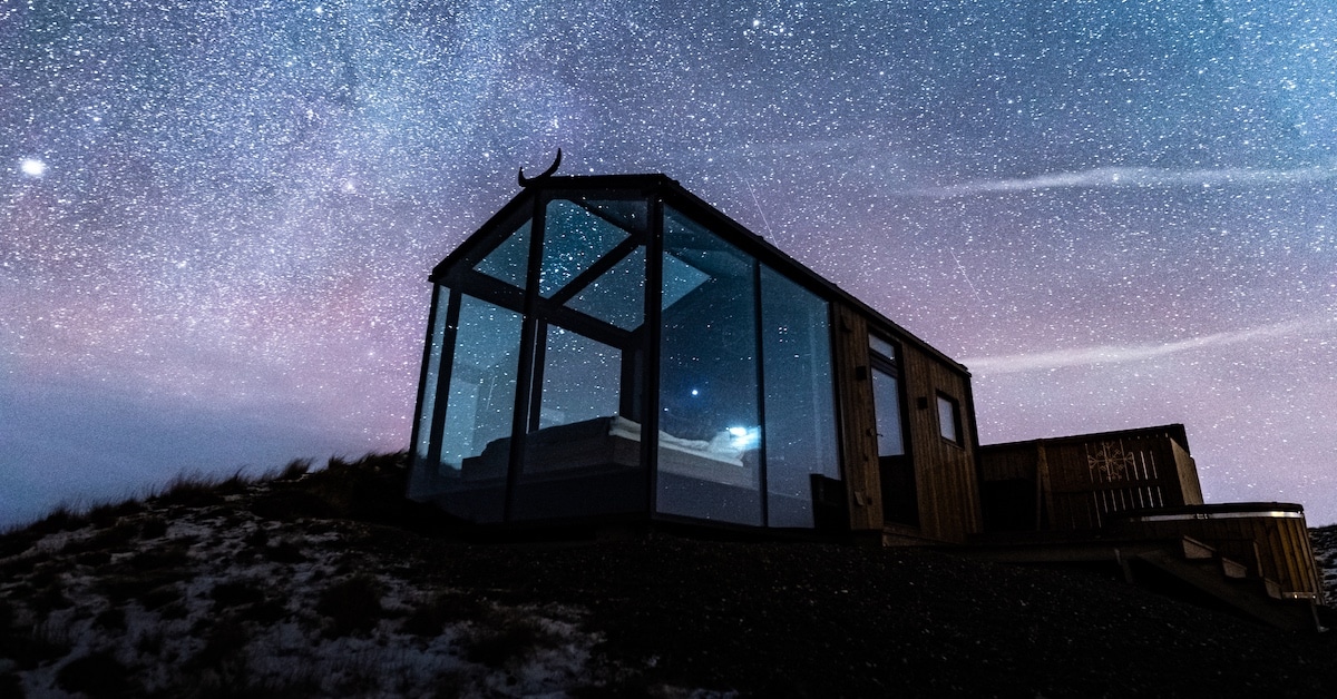 Cozy Glass Cabins Give Sweeping Views of the Icelandic Countryside