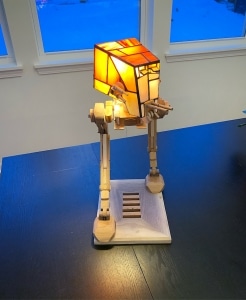 Star Wars Characters Turned Into Stained Glass and Wood Art