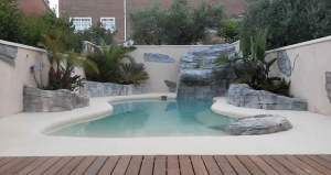Sand Pool Design Idea Creates a Sandy Oasis in Your Backyard