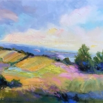 Colorful Impasto Paintings Capture the Beauty of Summer Landscapes