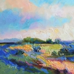 Colorful Impasto Paintings Capture the Beauty of Summer Landscapes