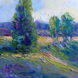 Colorful Impasto Paintings Capture The Beauty Of Summer Landscapes