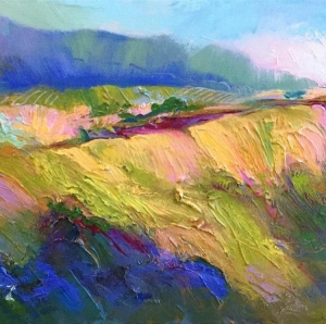 Colorful Impasto Paintings Capture the Beauty of Summer Landscapes