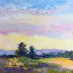 Colorful Impasto Paintings Capture the Beauty of Summer Landscapes