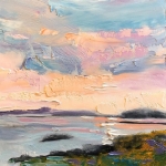 Colorful Impasto Paintings Capture the Beauty of Summer Landscapes
